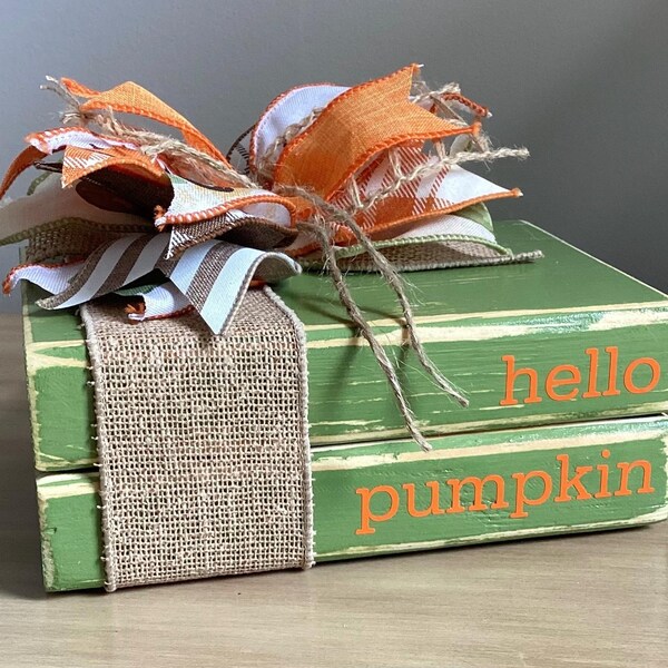 Fall Book Stacks - Etsy