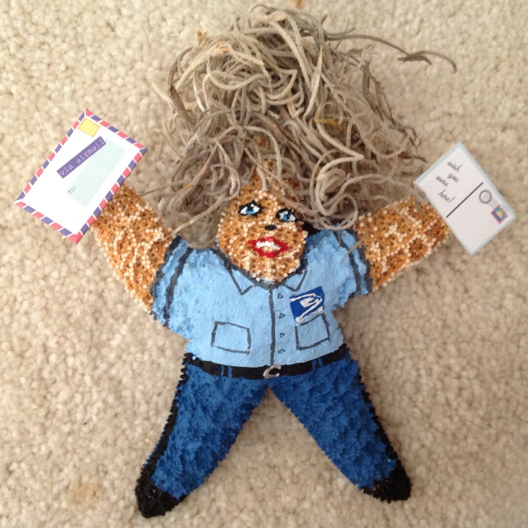 Postal Worker Lady, Mail Carrier, Postal Worker Ornament, Postal Worker ...