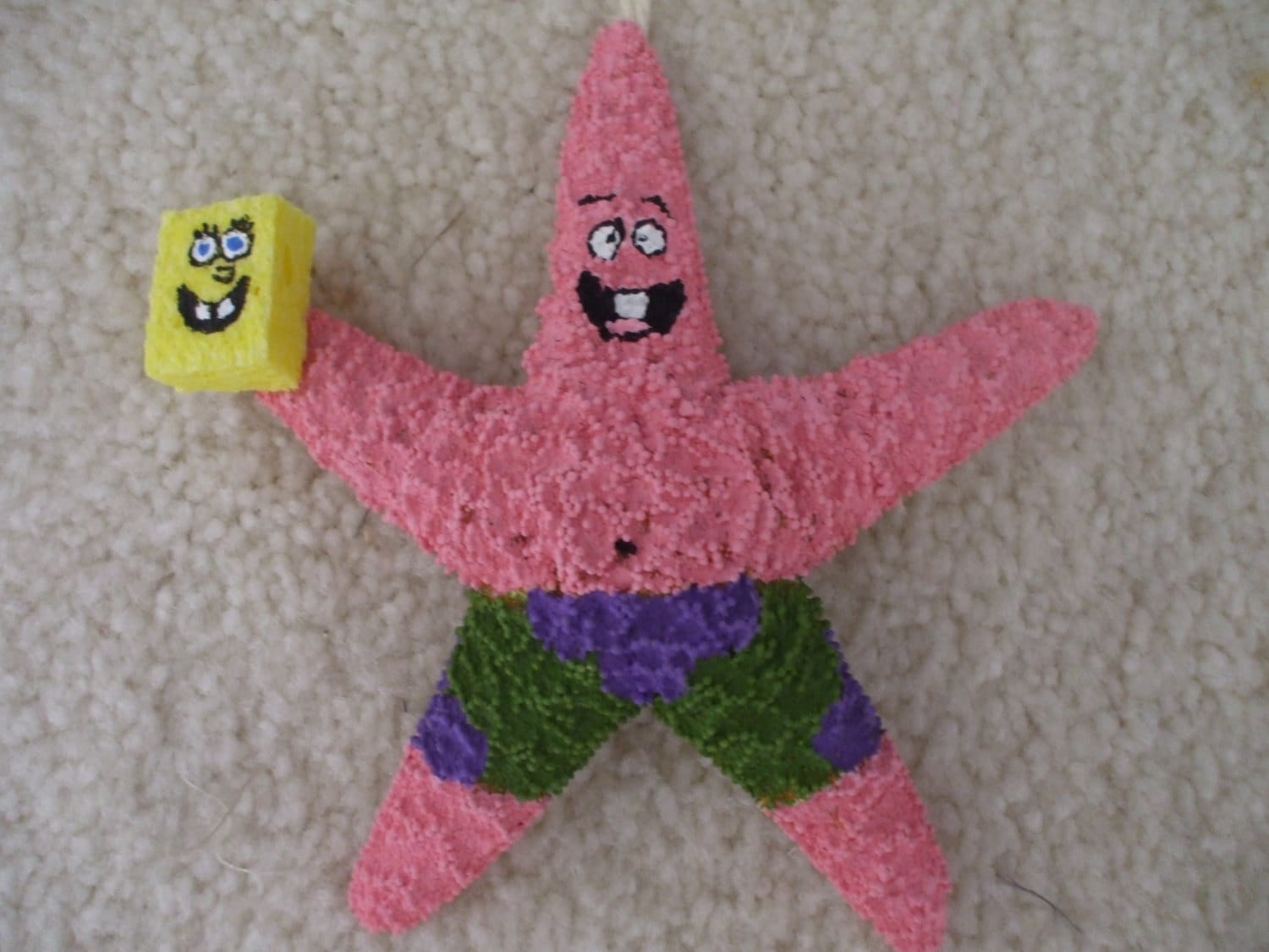 Patrick & Spongebob Starfish Ornament Boys Gift Girls Gift | Etsy