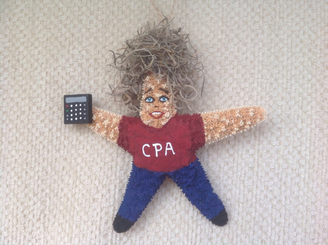 CPA Ornament, Tax Preparer Gift, Accountant Gift, Accounting Ornament ...