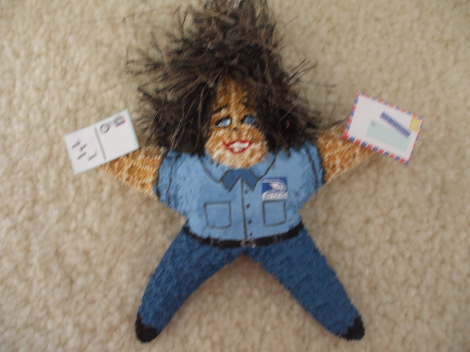 Postal Worker Lady, Mail Carrier, Postal Worker Ornament, Postal Worker ...