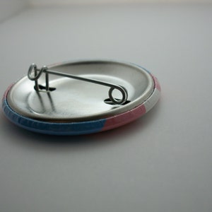 Trans Inclusive Feminist Button, Intersectional, Transgender Flag - Etsy