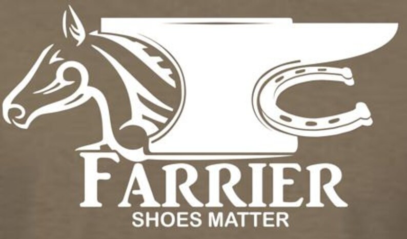 FARRIER - Shoes Matter - Horse Lover's T-shirt - Etsy