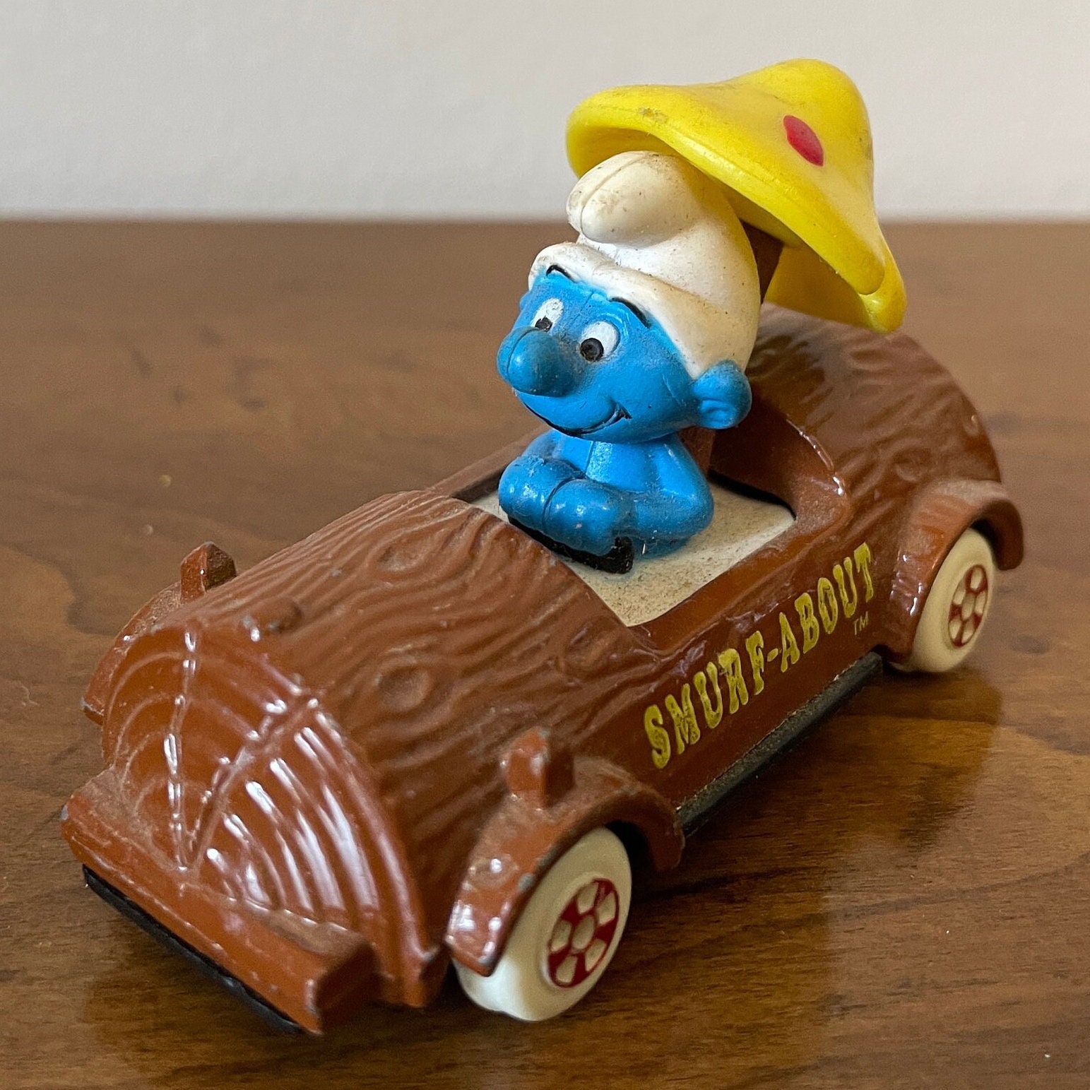Smurf Diecast Car Aero-smurf Airplane Aviator Papa Smurf - Etsy