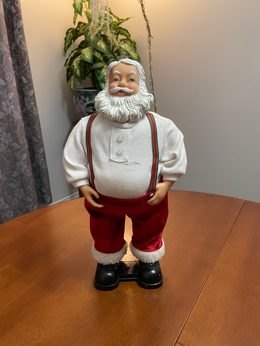 Jiggly Belly Santa, Holiday Time, Christmas, Xmas, Original Box ...