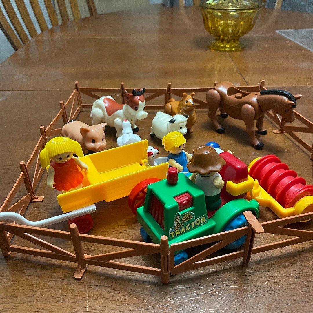 Playskool Li’l Playmates Farm Play Set - Made in Hong Kong, Toys ...