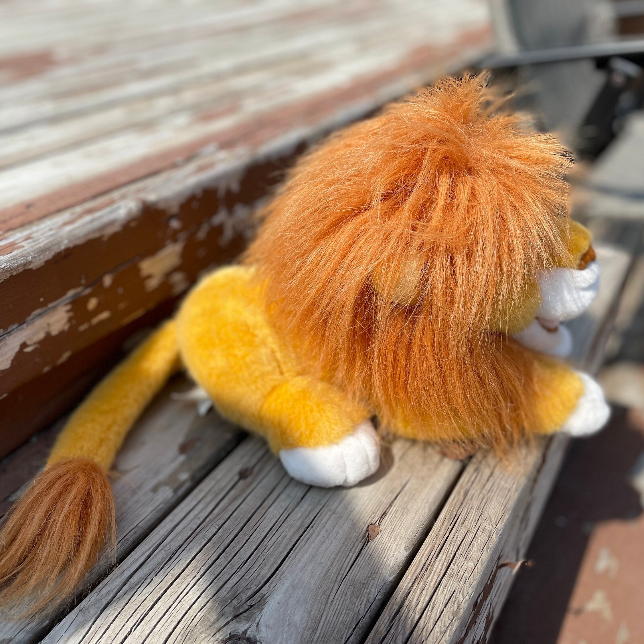 Roaring Simba Hand Puppet the Lion King Disney 1993 Plush - Etsy