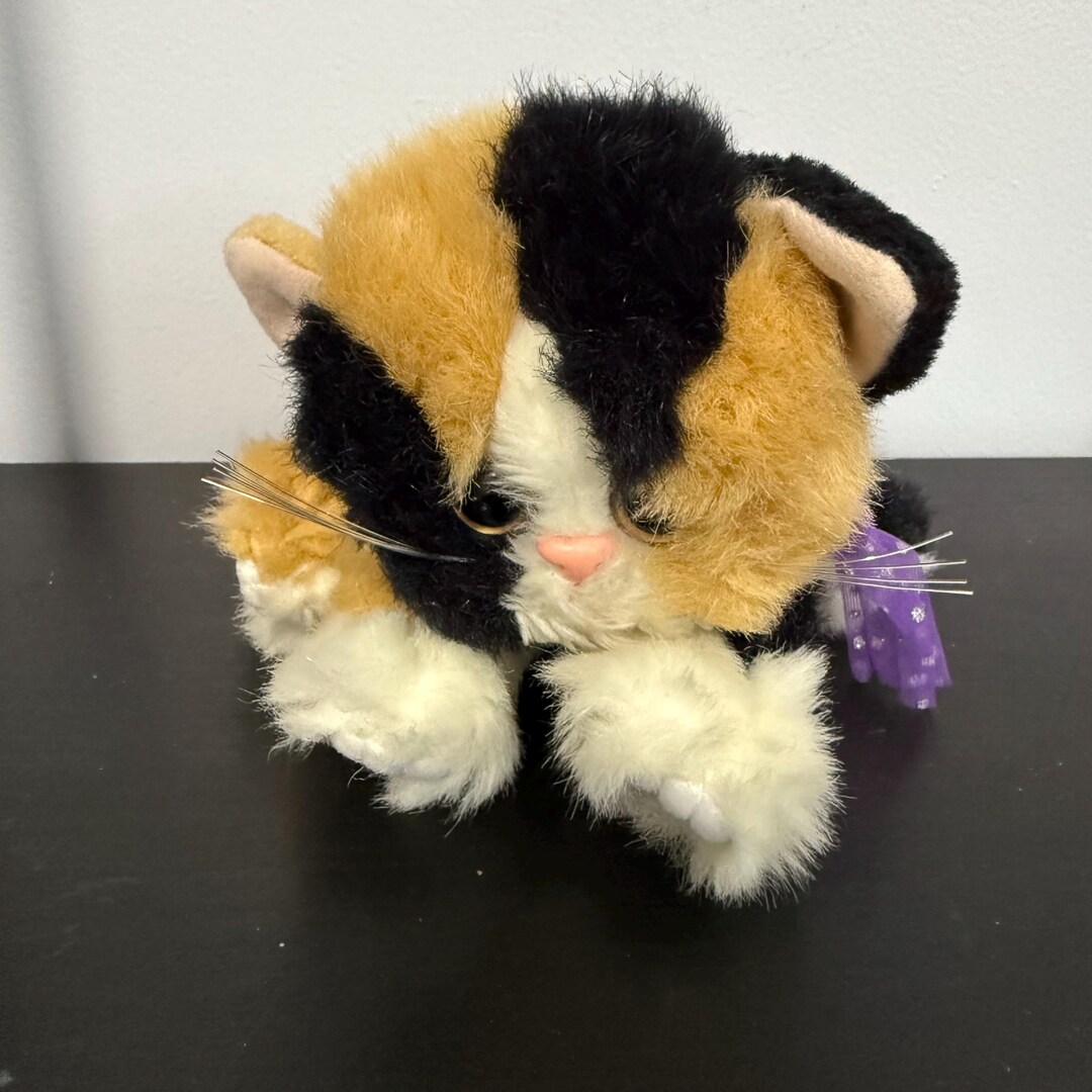 Tyco KITTY KITTY KITTENS, Flopsies Plush, Rattle Head, Model 3276 ...