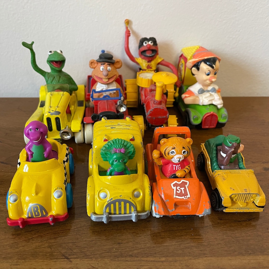 Diecast Car, Vehicle, 1980s, Muppets, Kermit the Frog, Animal, Fozzie ...