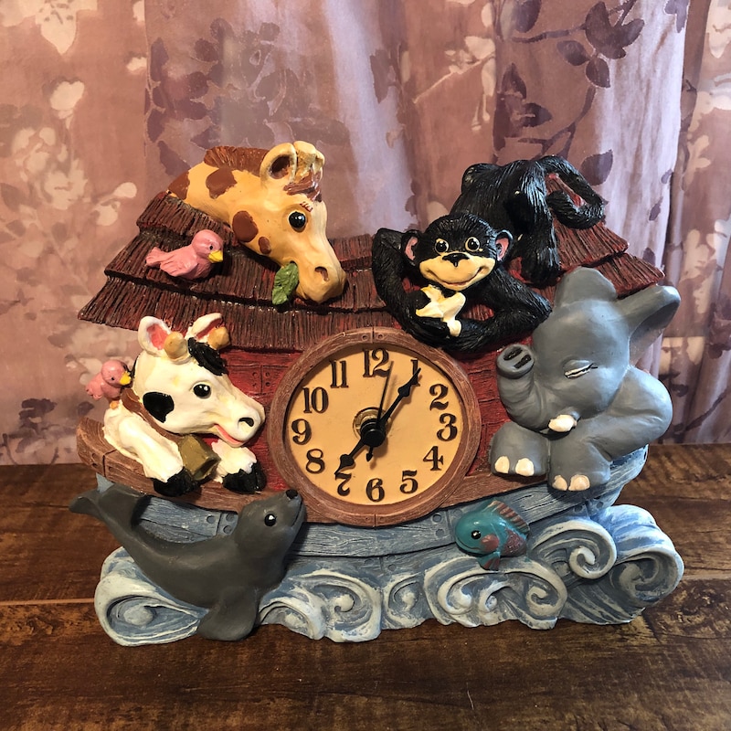 Elephant Clock - Etsy