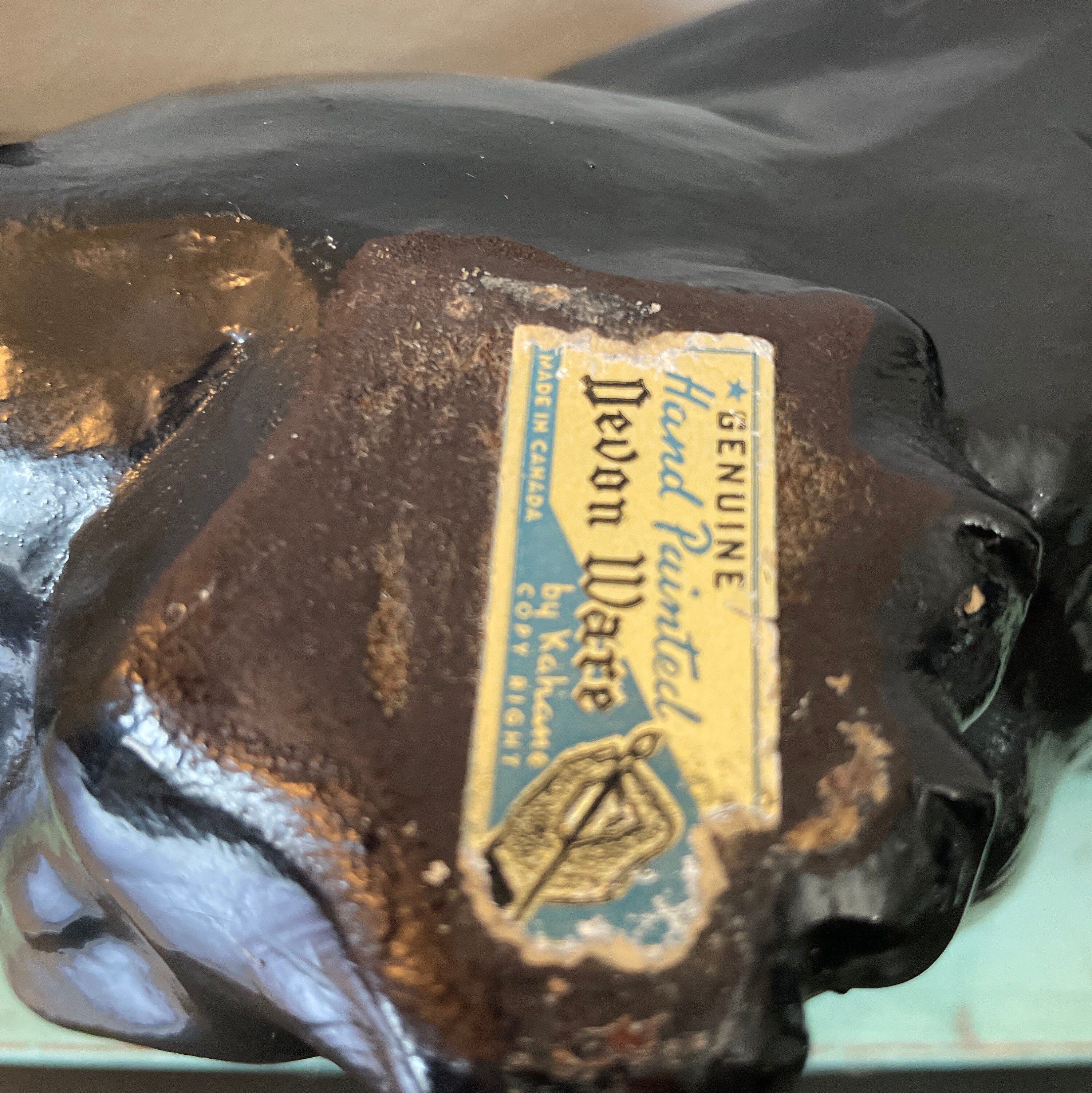 Black Panther Genuine Hand Painted Devon Ware Chalkware - Etsy