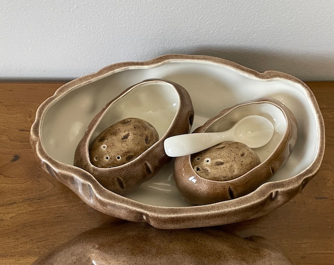 Vintage Potato Sauce Bowl - Etsy