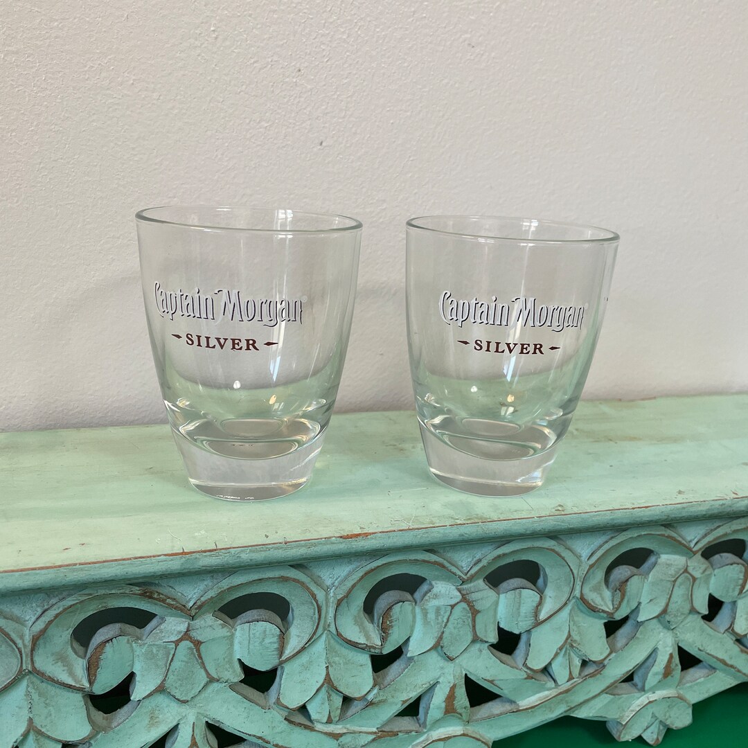 Captain Morgan Silver, 8 Oz. Glass, Spiced Rum, White Rum, Tropical ...