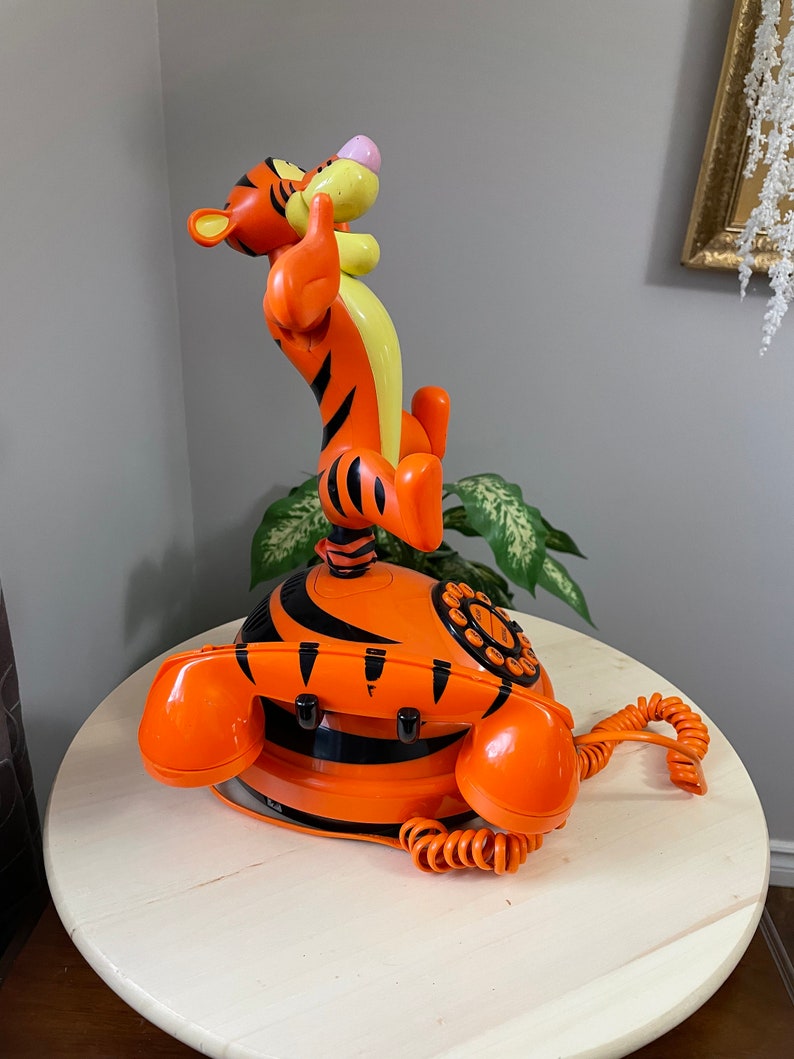 Tigger Animated Talking Telephone Touch Phone Disney - Etsy