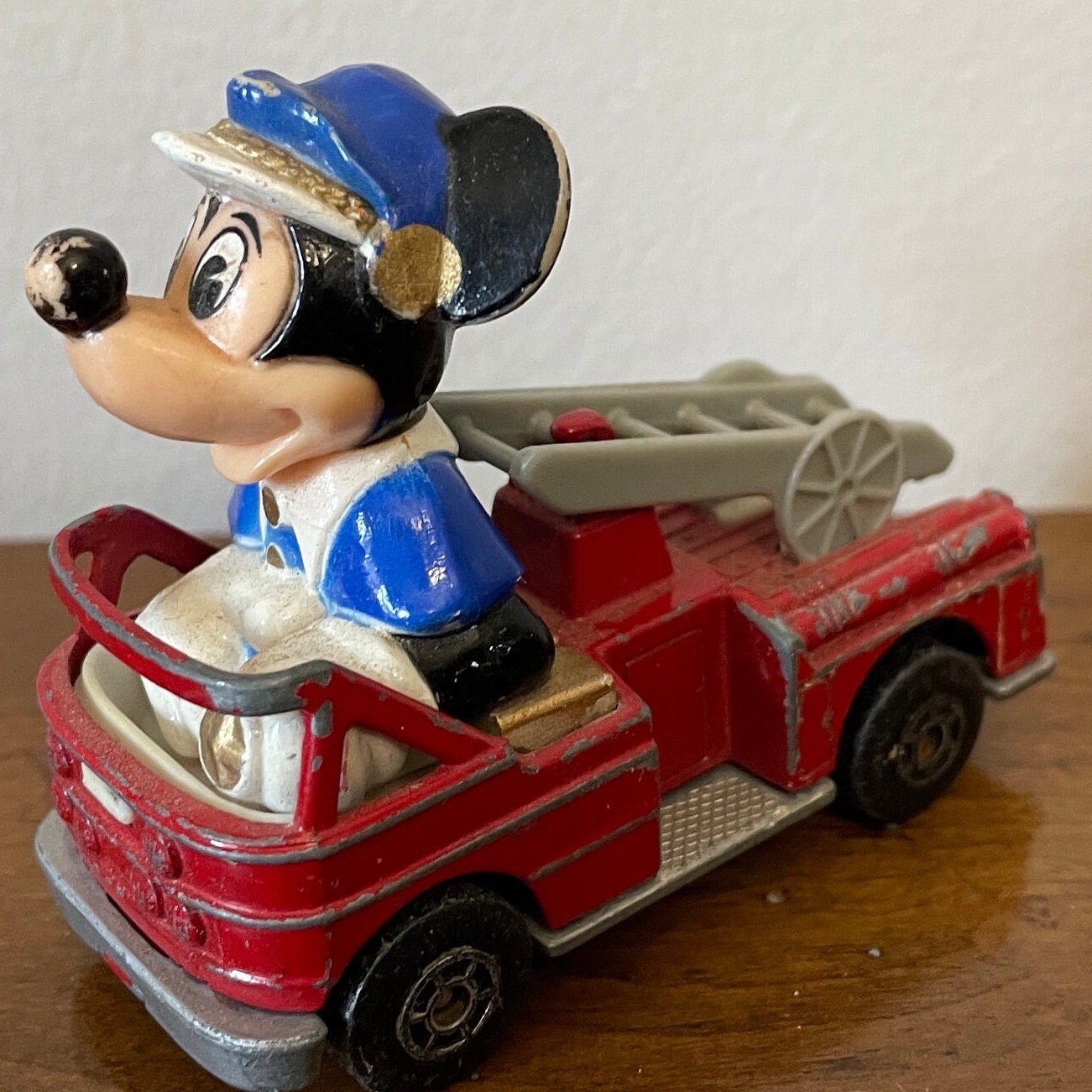 Disney Diecast Car, Cars, Vehicle, Firetruck, Jalopy, Mickey Mouse ...