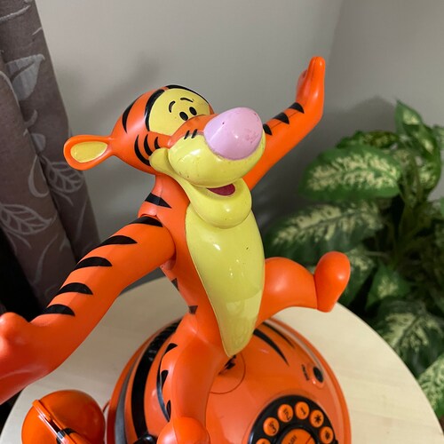 Tigger Animated Talking Telephone Touch Phone Disney - Etsy