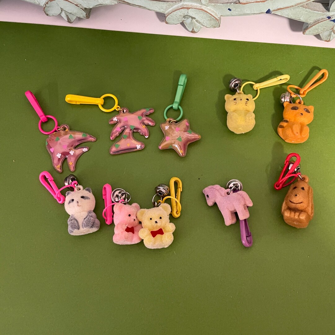 Pre-owned CHARMING BELL CHARMS, Jelly, Flocked Items, Collectors and Traders, 1980s, Zipper ...