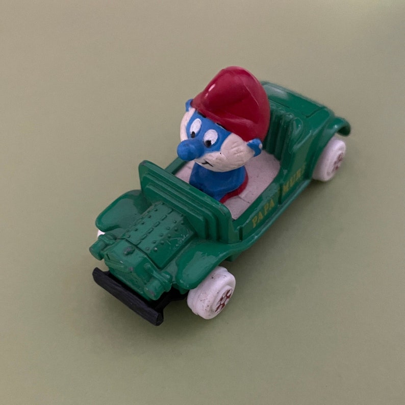 Smurf Diecast Car, Aero-smurf, Airplane, Aviator, Papa Smurf, Smurfette ...