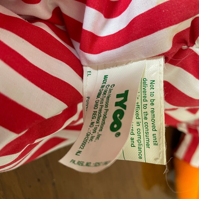 Sing & Snore Ernie, Sesame Street Muppet, Sleep Mask, Tyco, Mattel ...