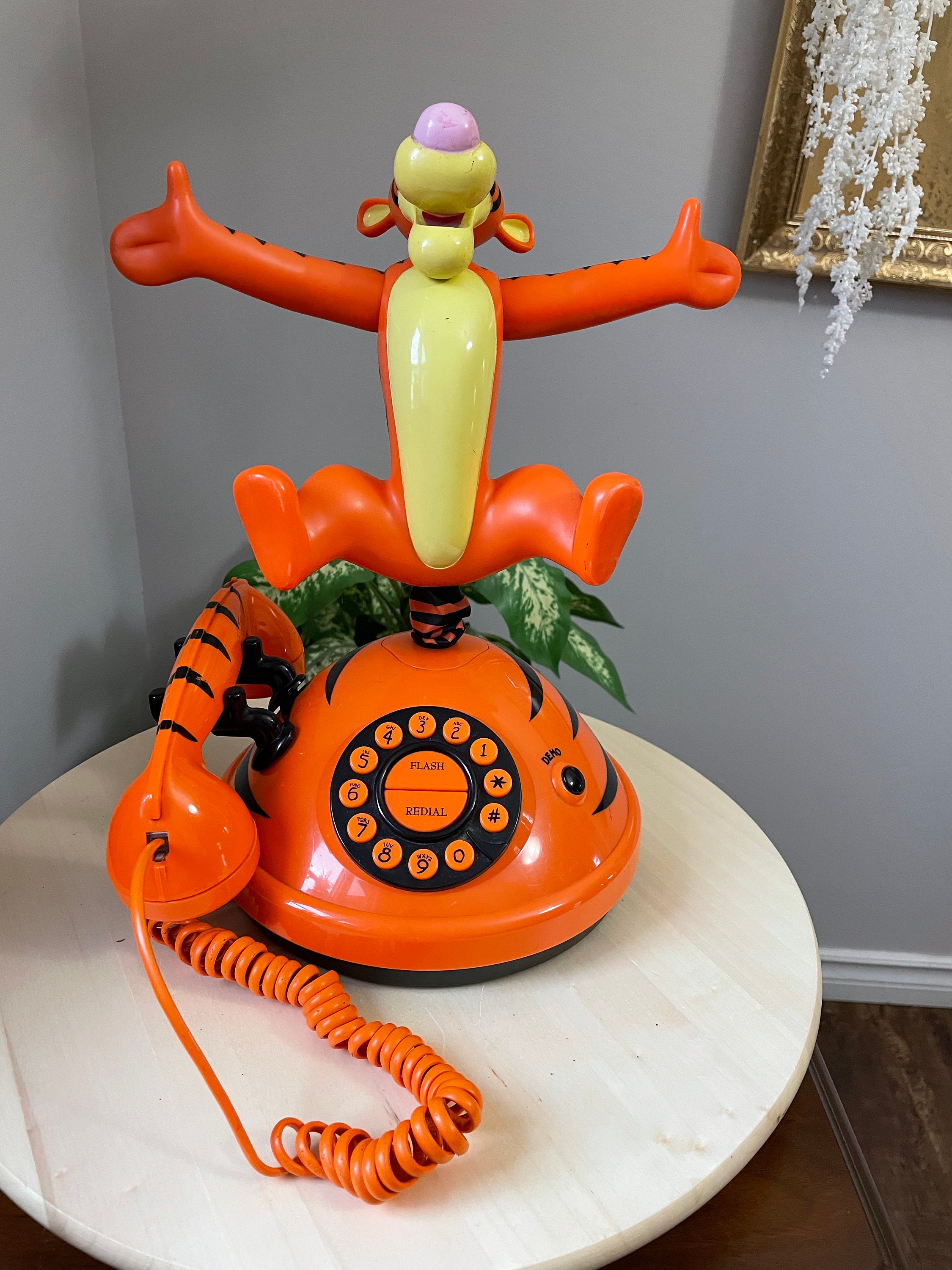 Tigger Animated Talking Telephone Touch Phone Disney - Etsy