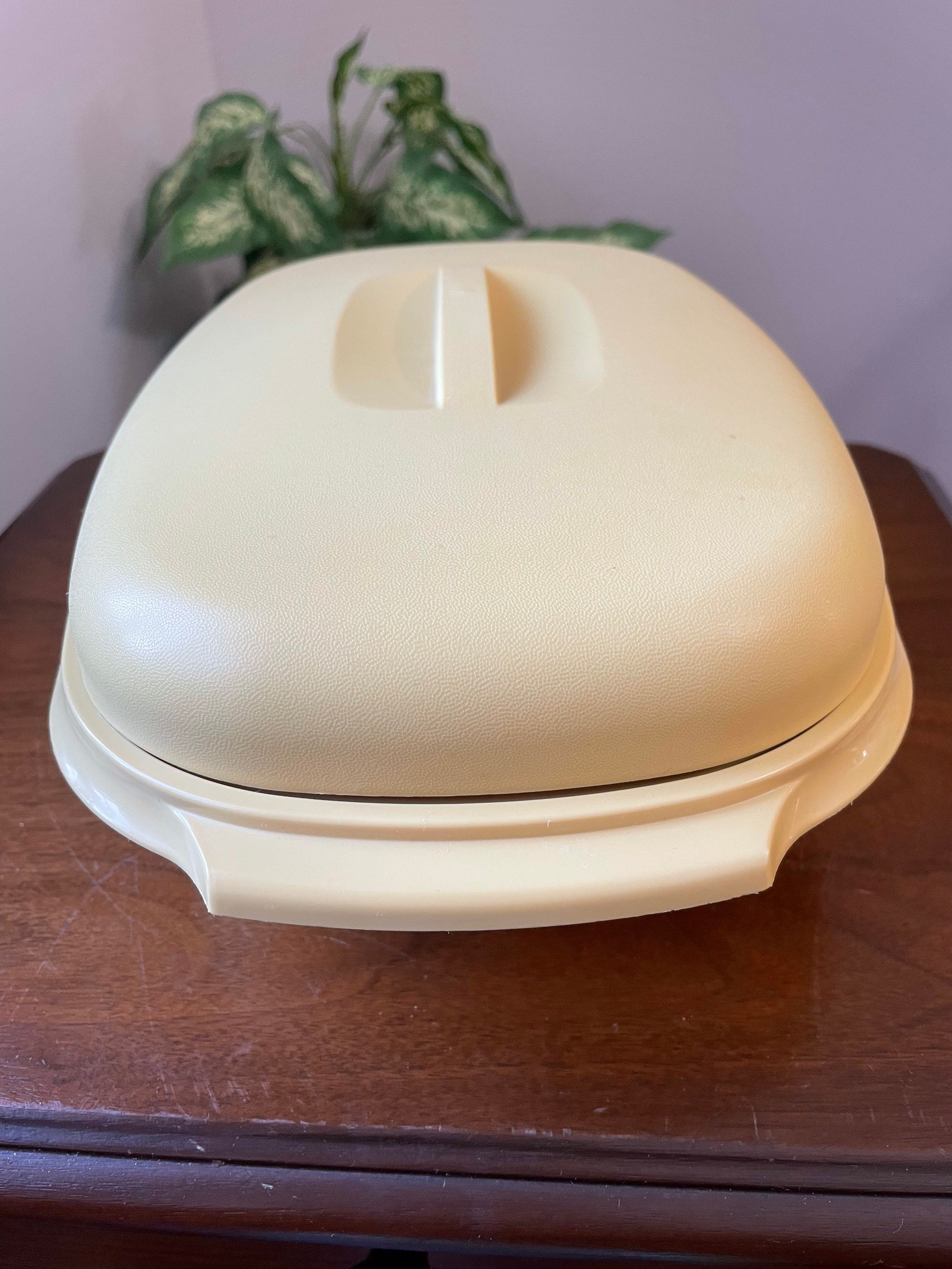 Tupperware Oval Harvest Gold Mustard Yellow Microwave - Etsy