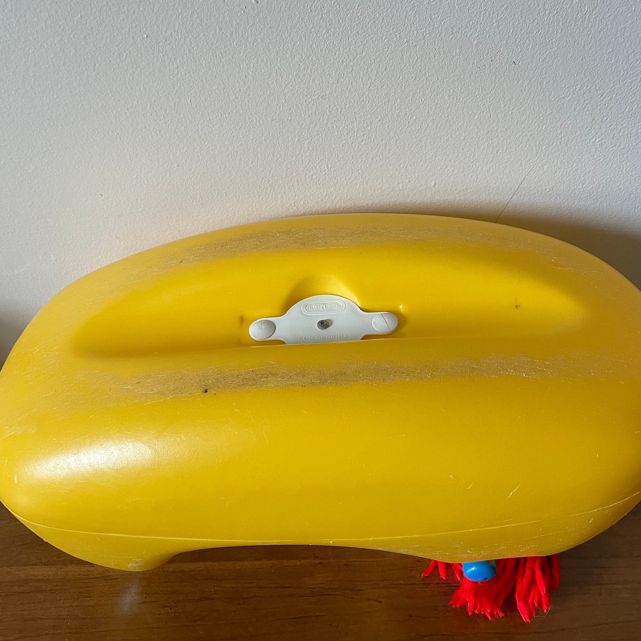 Little Tikes Yellow Ollie Rocker, Blow Mold, Plastic, Pretend Play ...