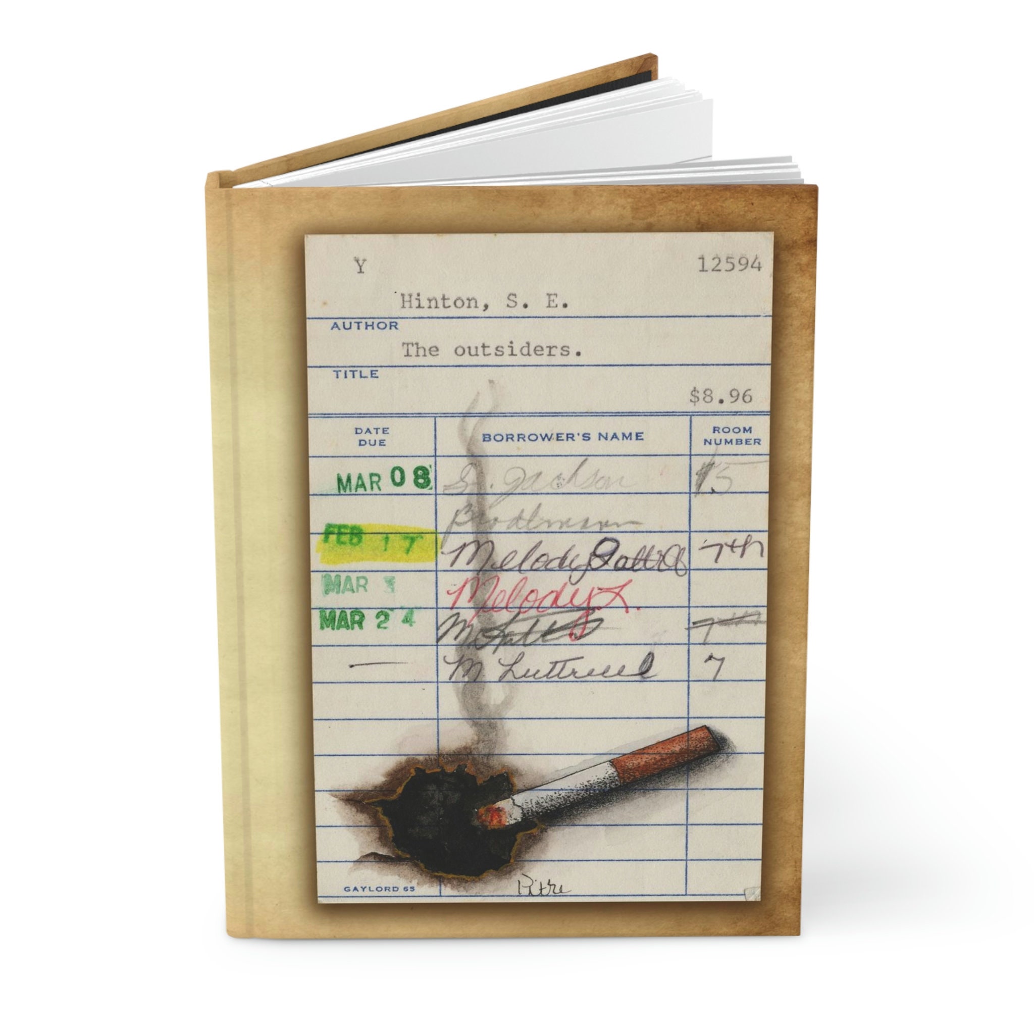 The Outsiders Hardcover Journal - Etsy