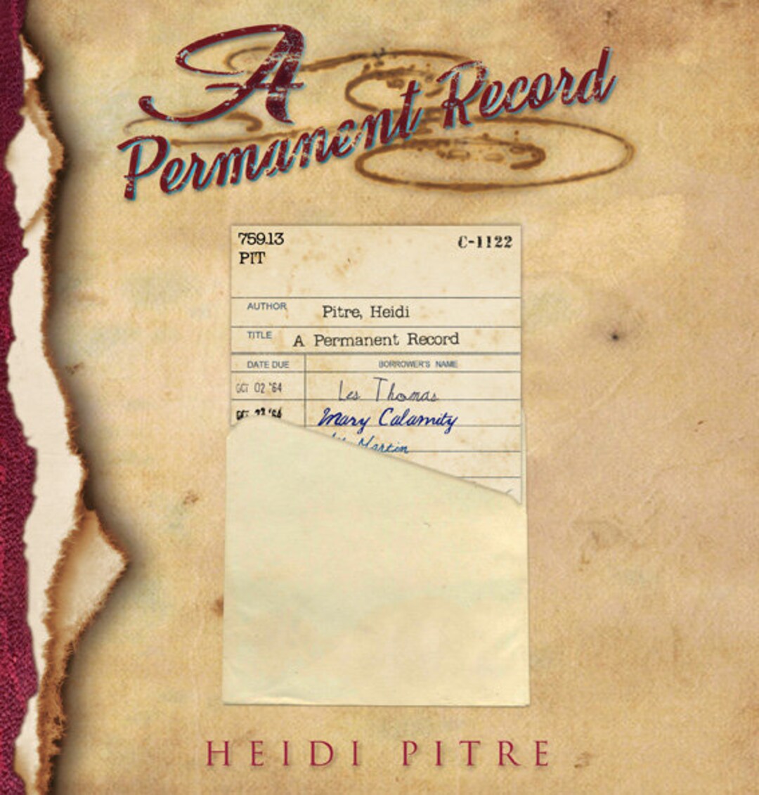 A Permanent Record by Heidi Pitre, the Book - Etsy
