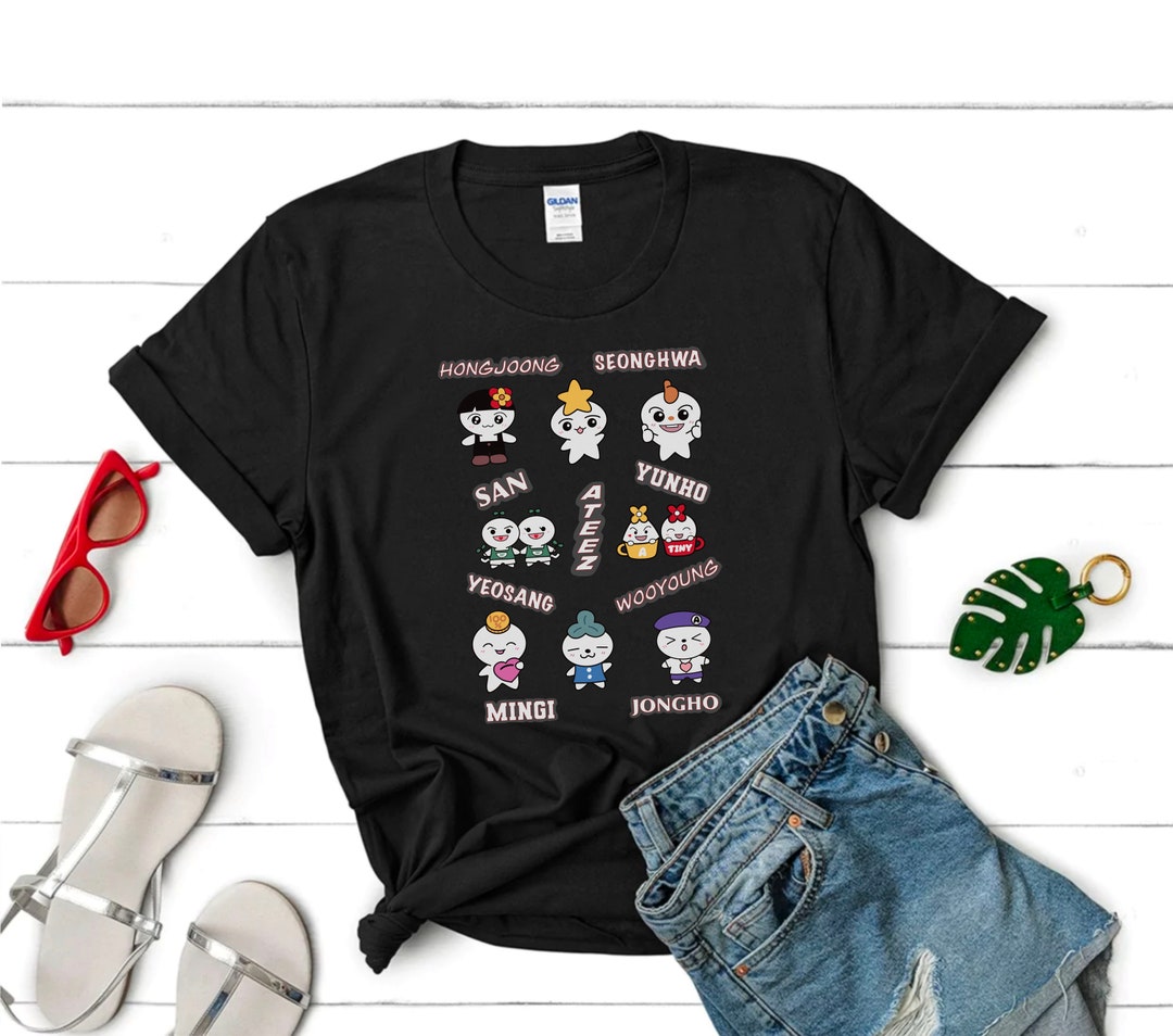 Ateez Teezmon Unisex Ultra Cotton Tee - Etsy