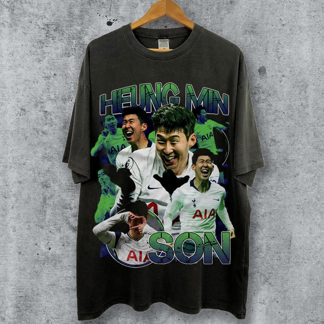 Son Heung-min Shirt, Son Heungmin 90s Retro Graphic Tshirt, Heung Min ...