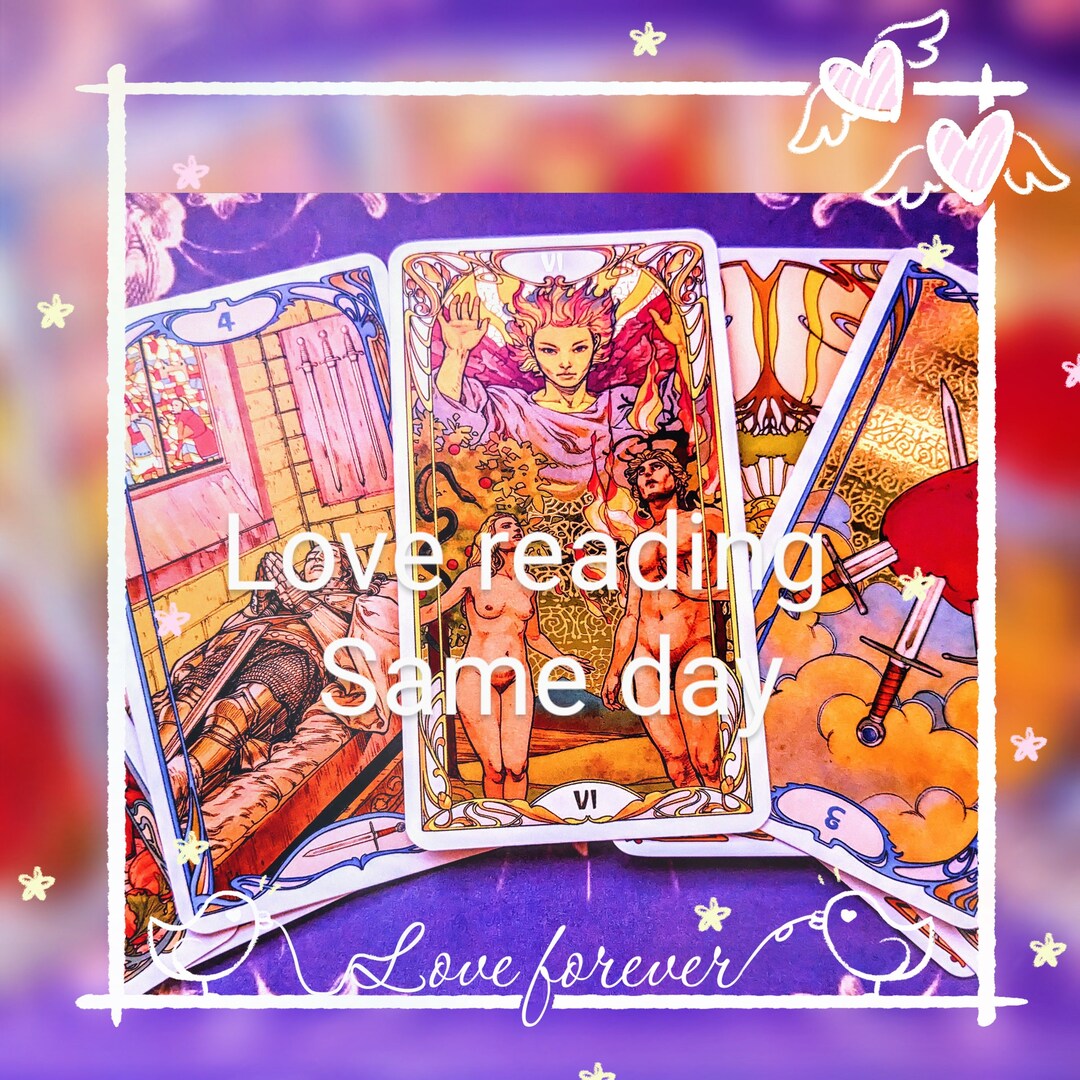 Tarot Card Love Reading via Email Same Day - Etsy