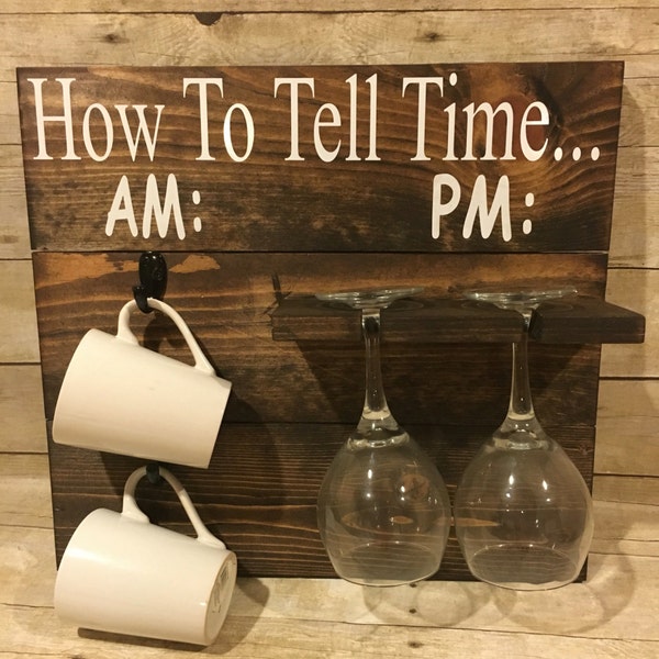Am Pm Sign - Etsy