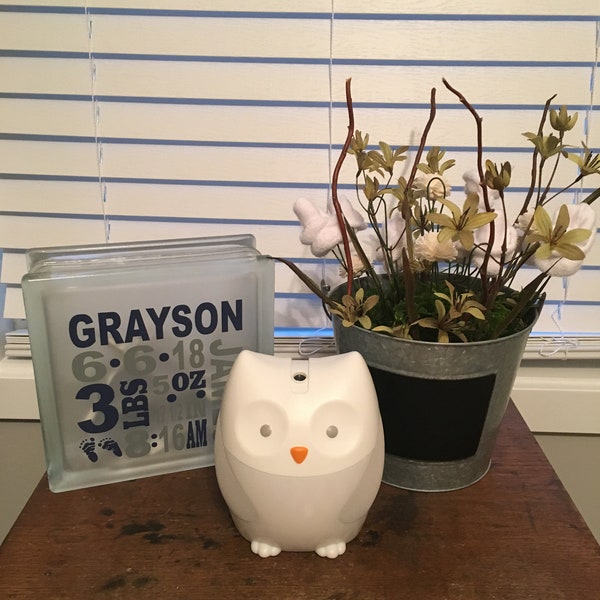 Glass Block Decor - Etsy