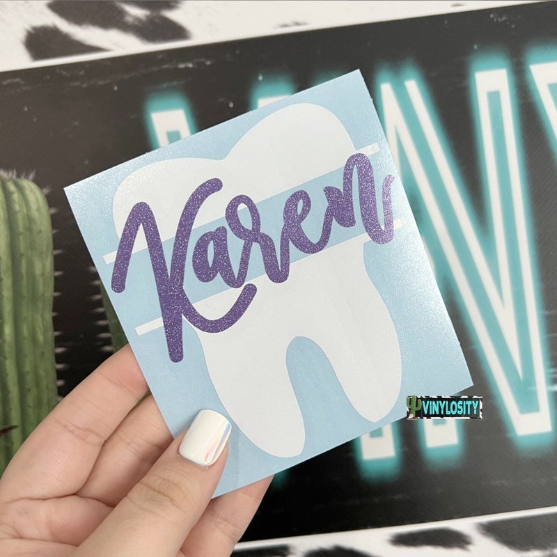 Tooth Decal - Etsy
