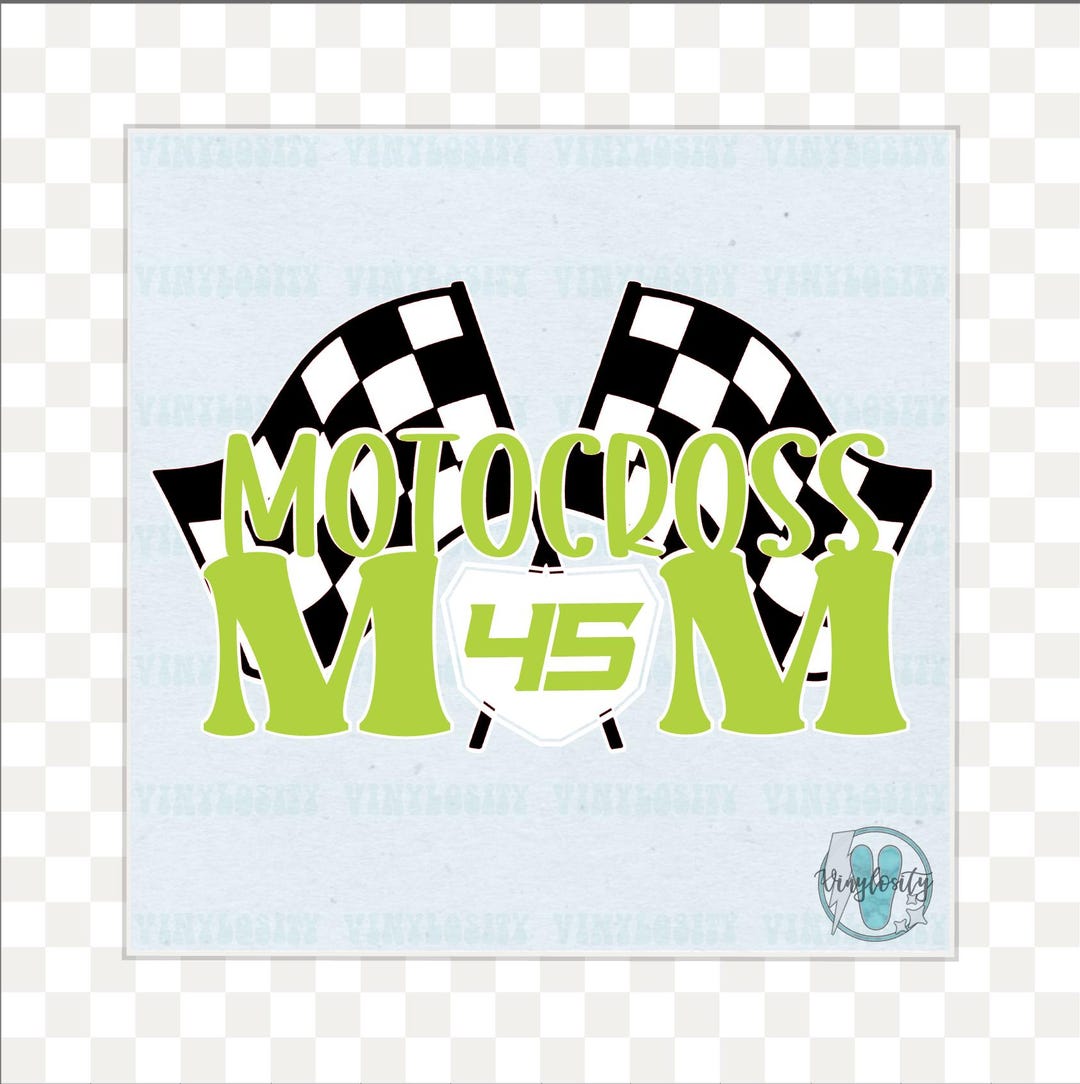 Motocross Mom Vinyl Decal | Moto Decal | Motocross Sticker| Dirtbike ...