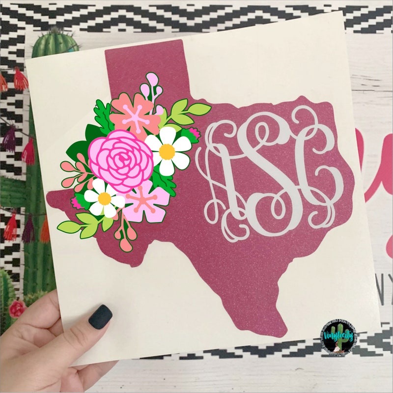 Texas Monogram - Etsy