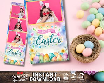 Easter Photo Booth Template Photo Booth Template Happy Easter ...