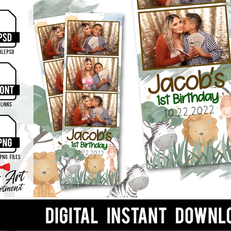 Safari Photo Booth - Etsy