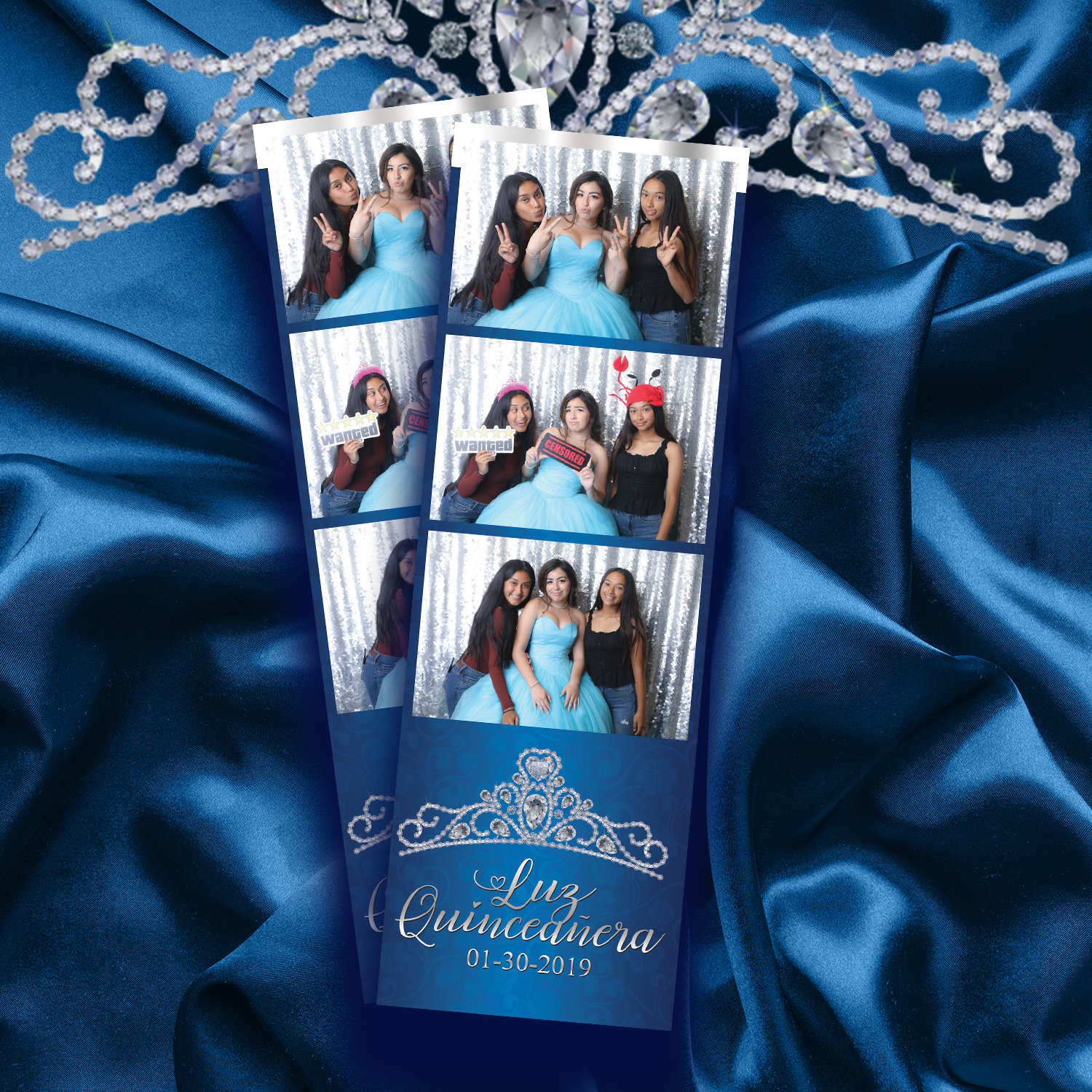 Blue Photo Booth Icon