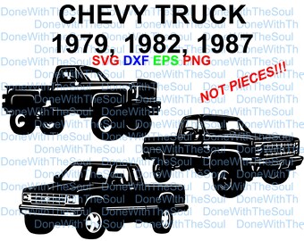 Chevy Truck Svg | Etsy