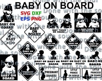 Baby on board sign | Etsy