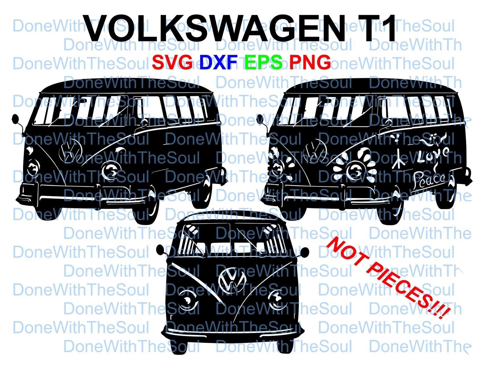 Volkswagen T1 Volkswagen svg Vw svg Vw bus svg Bus | Etsy