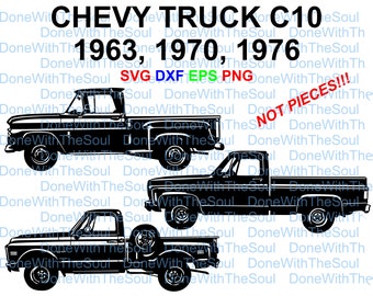 Chevy Truck Dxf | Etsy