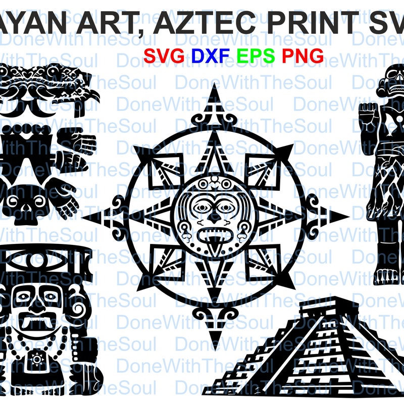Mayan Art - Etsy