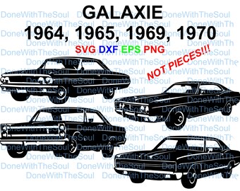 Ford Galaxie Dxf File - Etsy