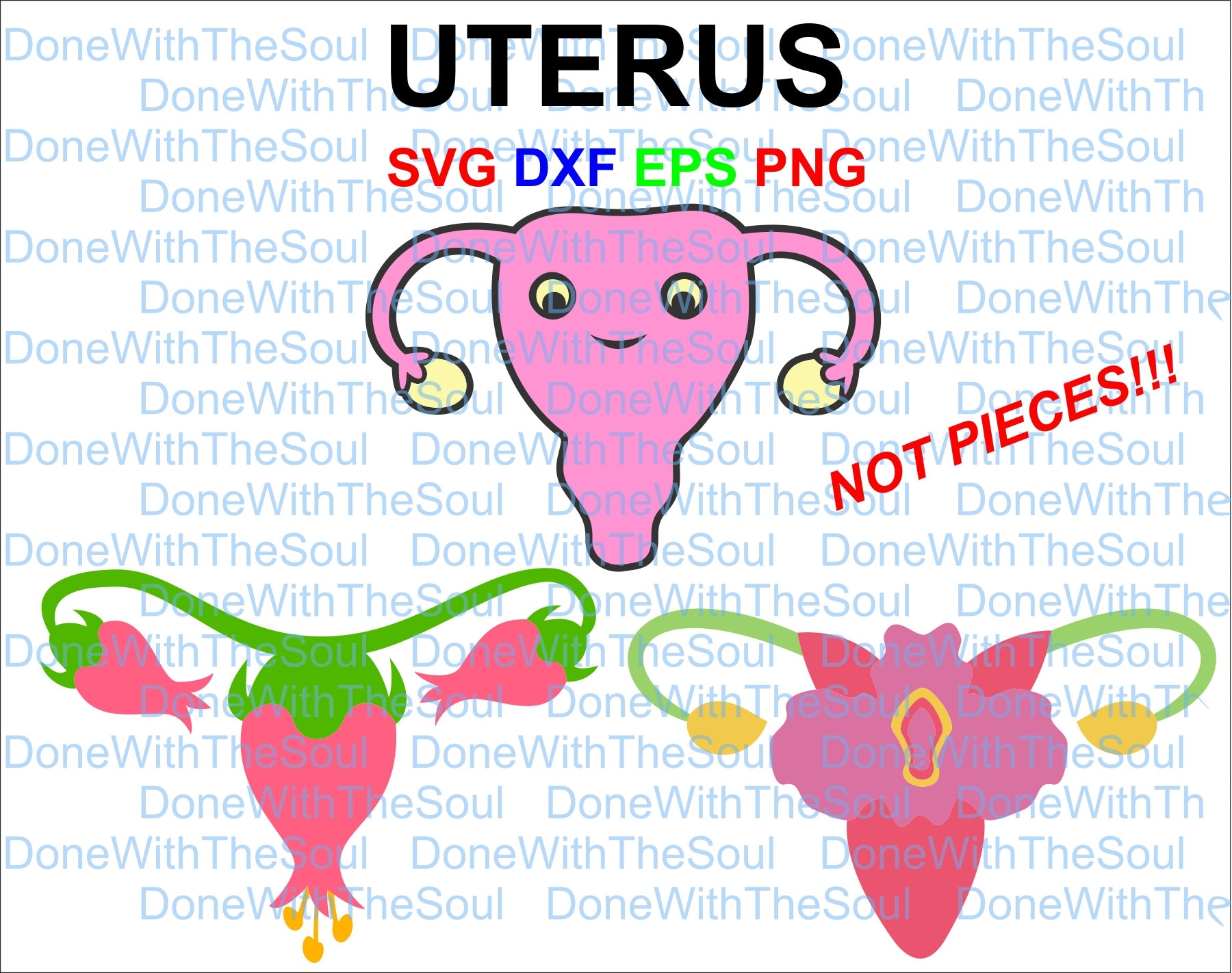 Uterus Svg Uterus Art Gynecology Feminist Women Svg - Etsy