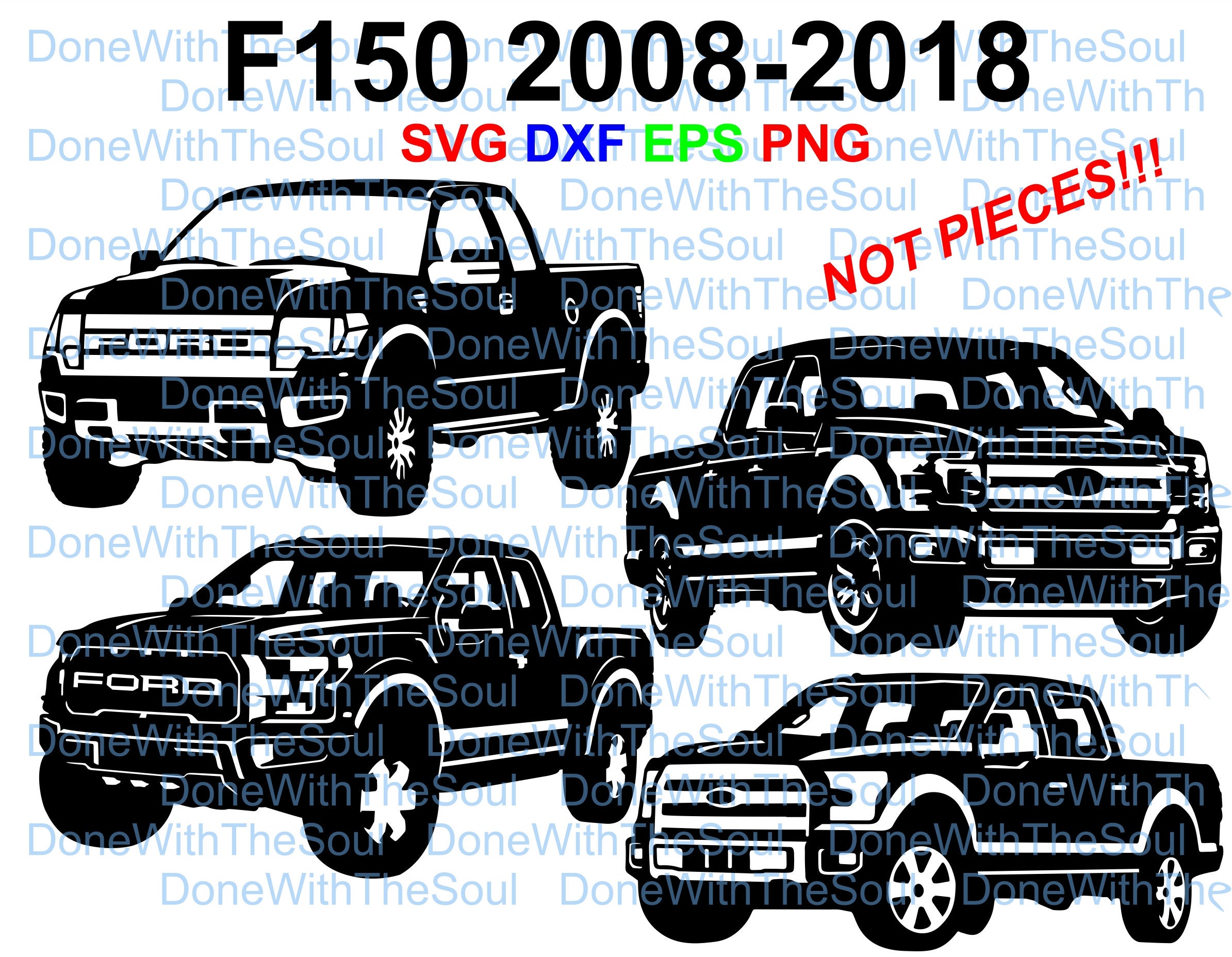 Ford svg file Truck SVG Ford SVG Car Silhouette Vector Clip Art Ford ...