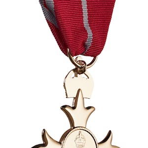 Full Size Replica OBE Medal. Military Award/ribbon. Order of the ...