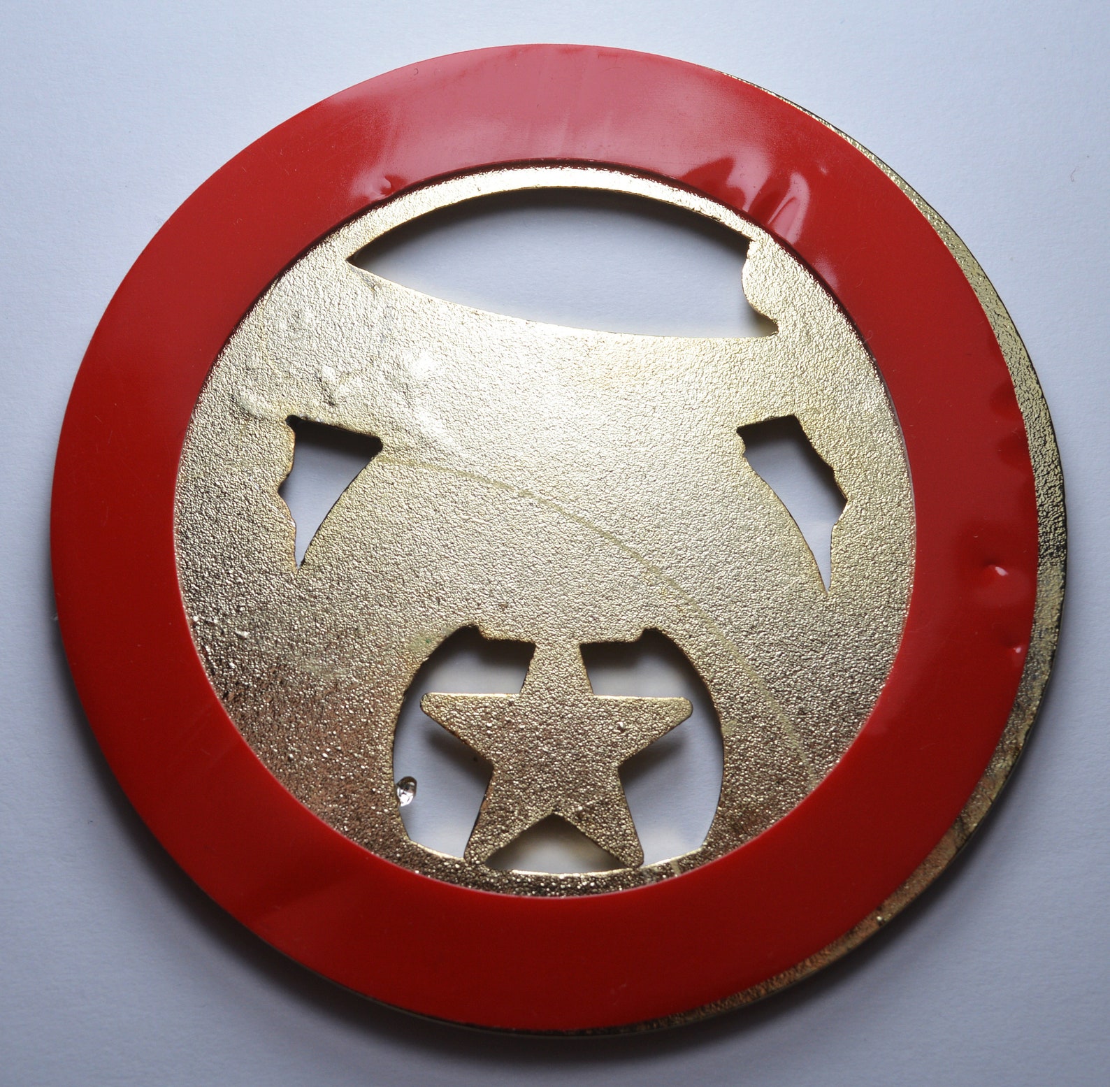 Large Enamelled MASONIC Car Emblem/decoration/badge/decal. - Etsy