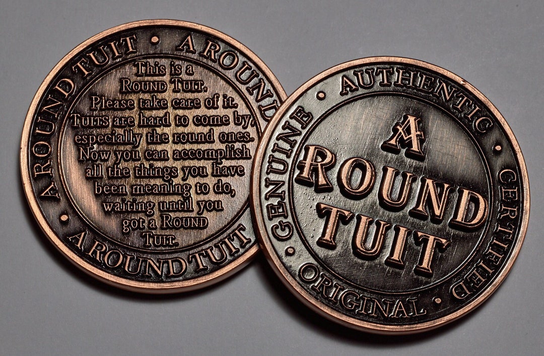 Extremely Rare 'A ROUND TUIT' Coin. Gift/present/novelty/collectable ...